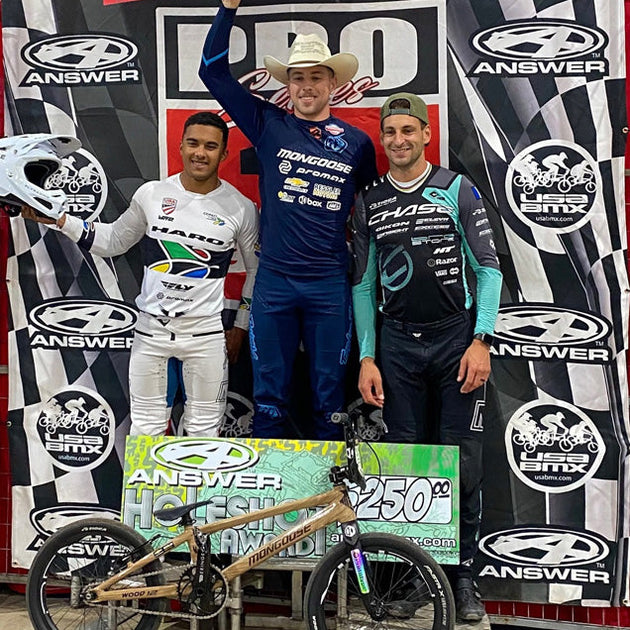 Cam Wood Wins Race of Champions at USA BMX Grands – Mongoose